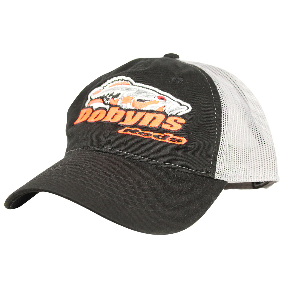 Heather with white mesh red logo - Dobyns Rods